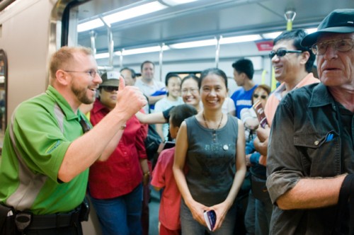 Canada Line turns one: photos from the opening, part 3 - The Buzzer blog