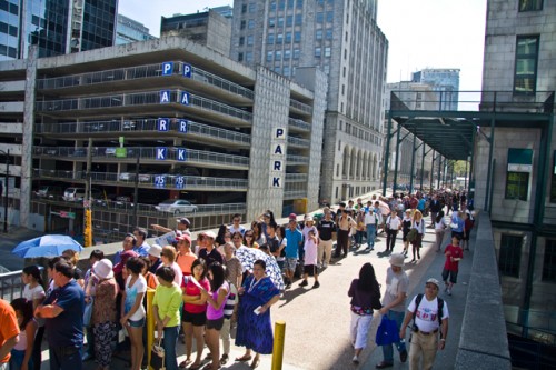 Canada Line turns one: photos from the opening, part 1 - The Buzzer blog