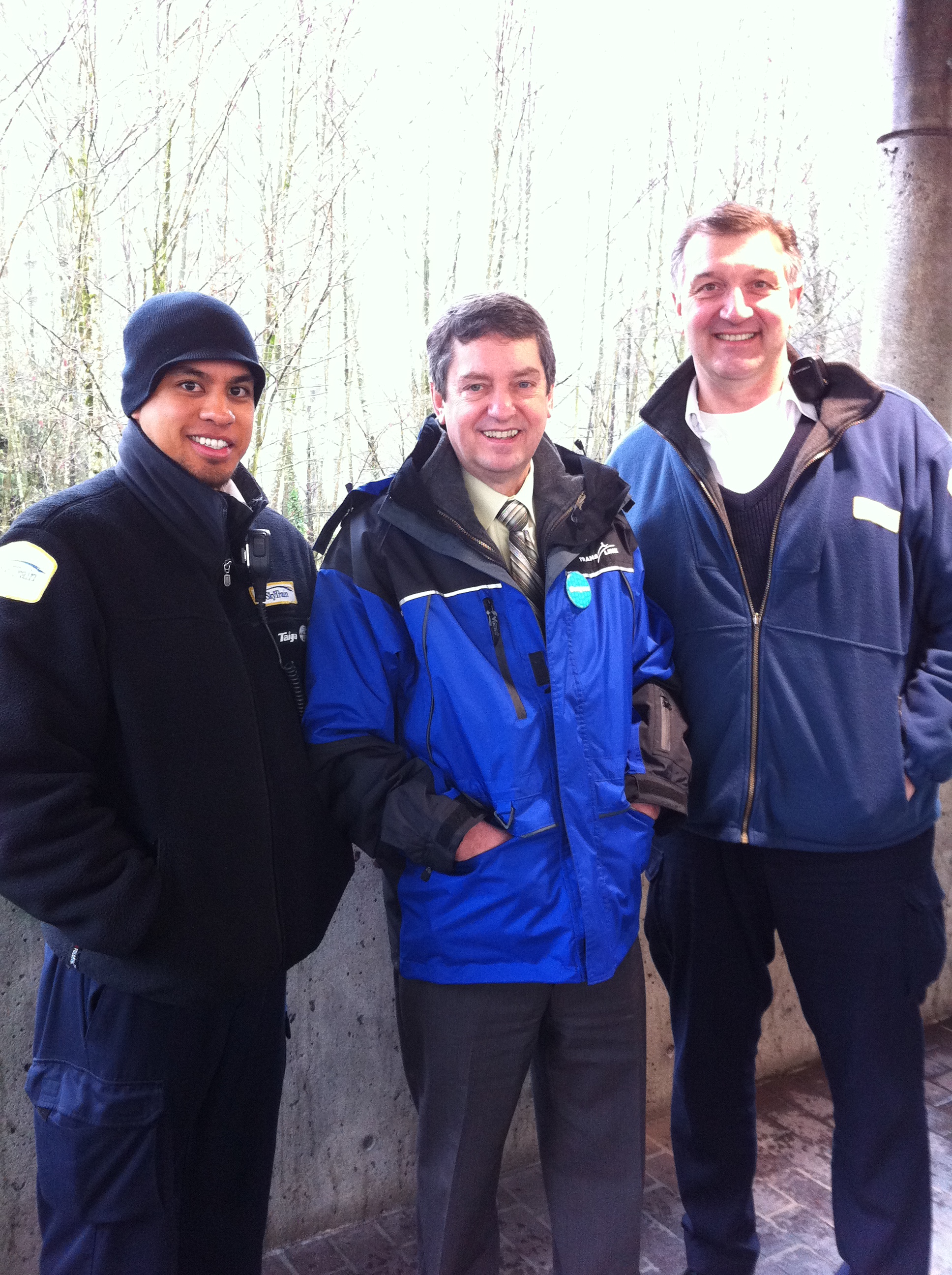 Wrapup note from TransLink CEO Ian Jarvis's ride on the system, Apr 4 ...