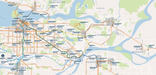 The Frequent Transit Network map - The Buzzer blog
