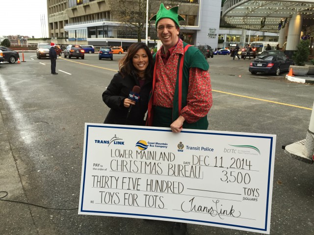 TransLink Reindeer Bus and Community Shuttle delivers two busloads of ...