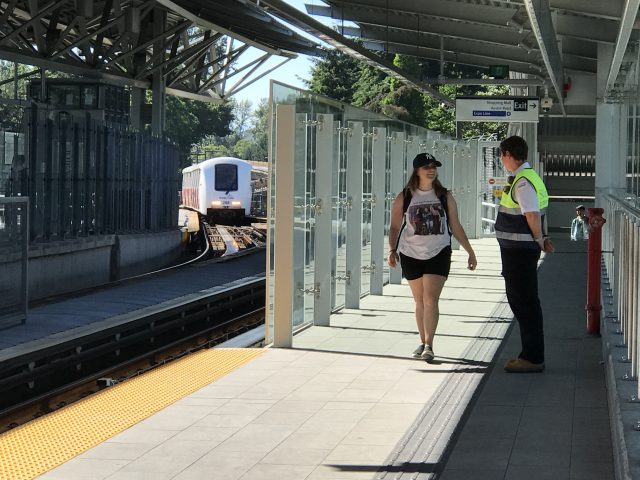 A day in the life of a SkyTrain Attendant - ride along with BCRTC ...