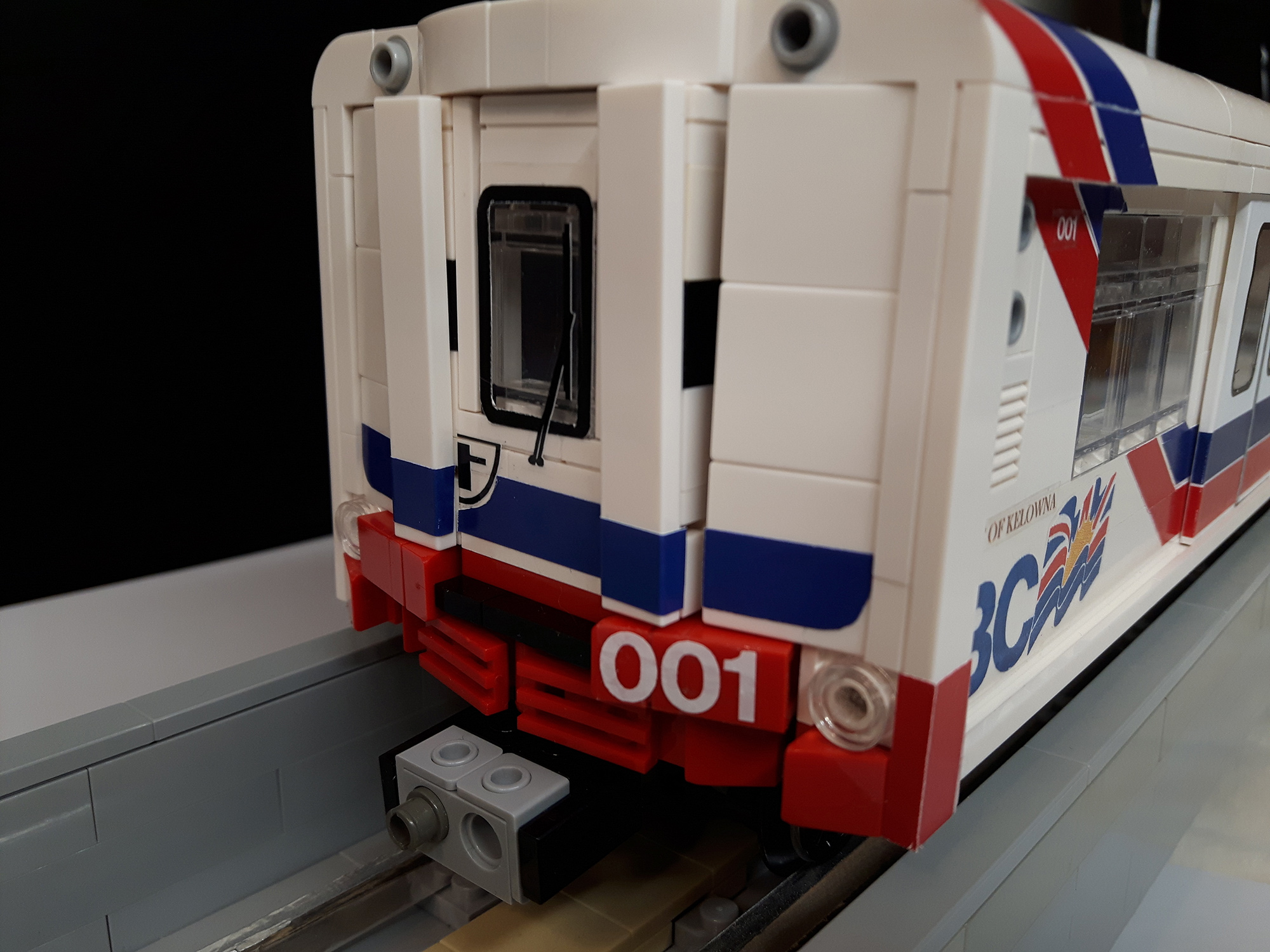 SkyTrain and downtown New Westminster re-imagined as Lego - The Buzzer blog