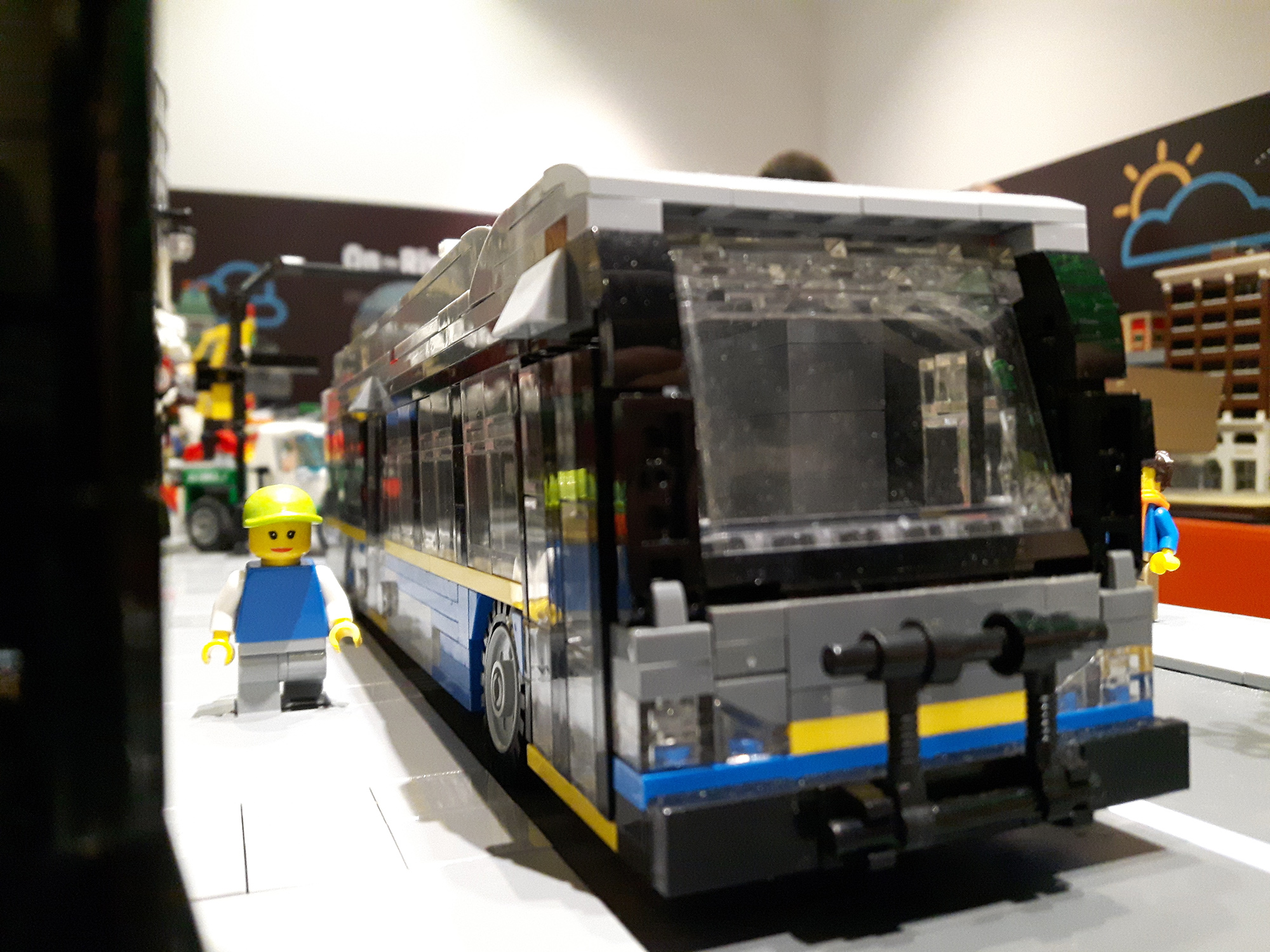 SkyTrain and downtown New Westminster re-imagined as Lego - The Buzzer blog