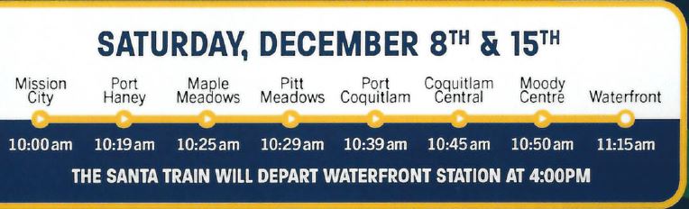 Choo-choo-choose the West Coast Express Santa train this holiday season ...