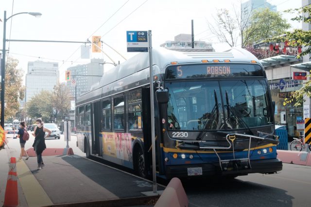 Bus bulbs reduce the travel times and transform Metro Vancouver streets ...
