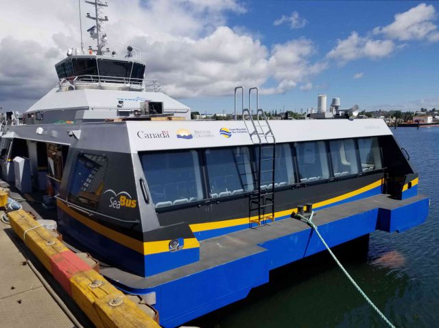 Local Indigenous art commissioned for the new Burrard Chinook SeaBus ...
