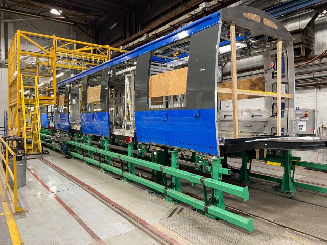 Next generation of SkyTrain cars take shape - The Buzzer blog