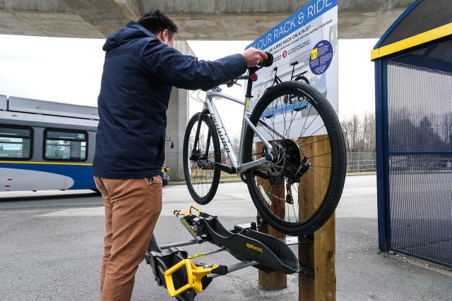 How do I put my bike on the bus? Practice bike racks are here! - The ...