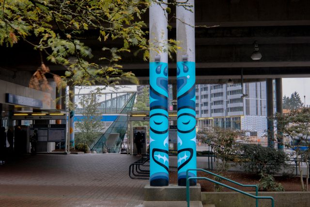 Murals at King George Station celebrate local Indigenous Nations - The ...