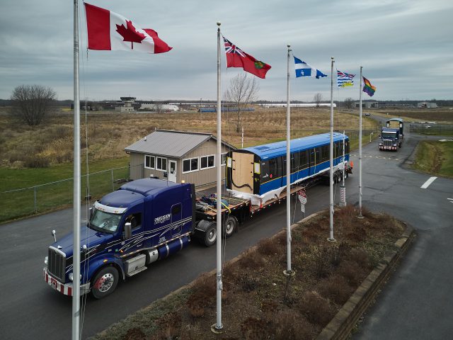 TransLink's first Mark V SkyTrain is on the move - The Buzzer blog