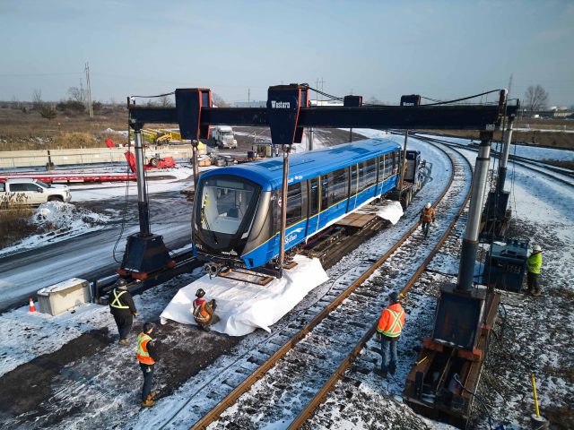 TransLink's first Mark V SkyTrain is on the move - The Buzzer blog