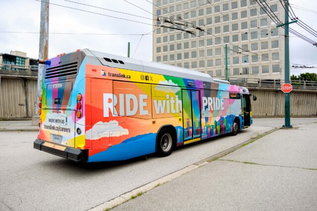 PHOTOS: TransLink’s PrideBus - The Buzzer blog